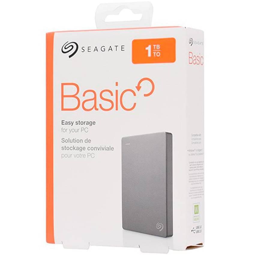 Disco Duro Externo 1Tb Seagate Basic 3.0 Stjl1000400 Negro